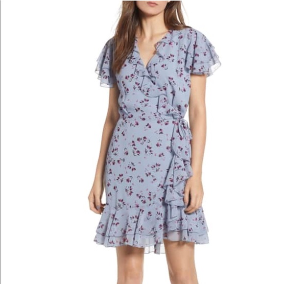 Wayf | Dresses | Wayf Mini Wrap Dress | Poshmark